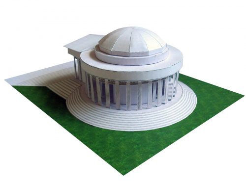 Jefferson Memorial, Washington - Paper Model Project Kit – Paper Models ...