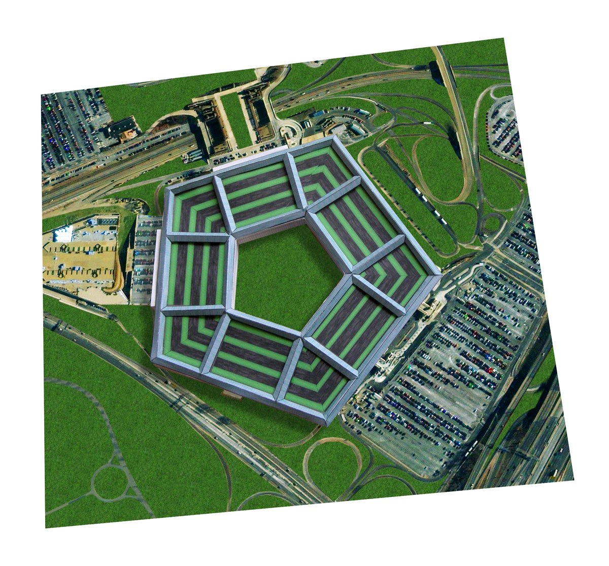 Pentagon - Arlington - Paper Model Project Kit – Paper Models, Inc.