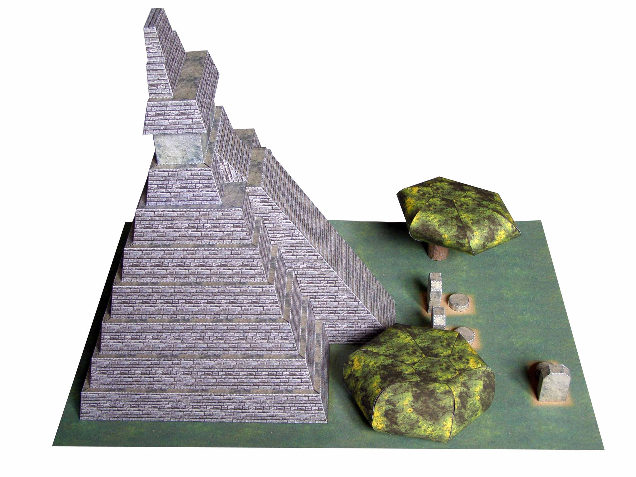 Mayan Temple - Paper Model Project Kit – Paper Models, Inc.