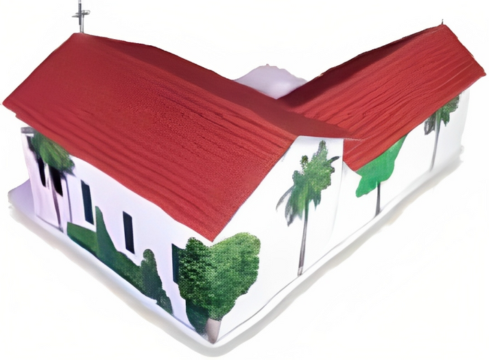 California Mission San Rafael Archangel - Paper Model Project Kit ...